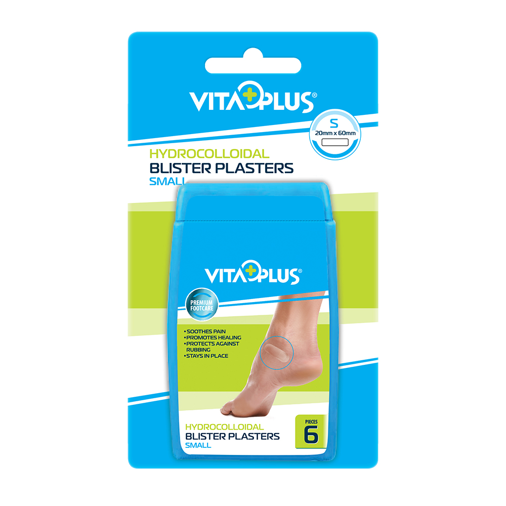 Blister Plasters Small (6’s) - 20x60mm - Medinox UK