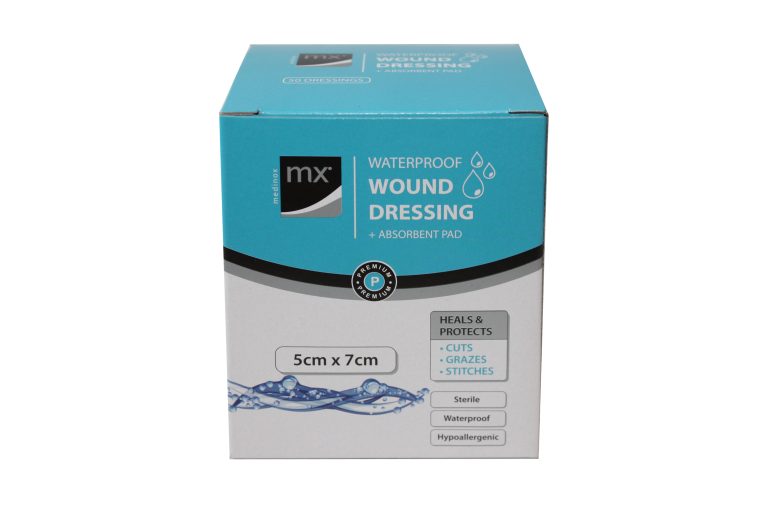 mx™ Waterproof Film Dressing | With Pad - Medinox UK