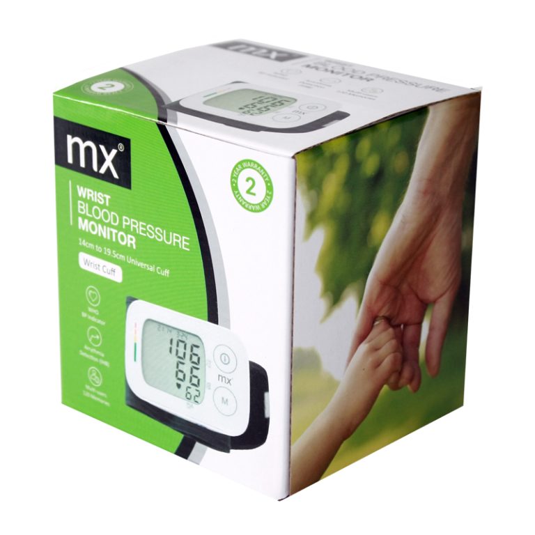 mx™ Wrist Blood Pressure Monitor - Medinox UK