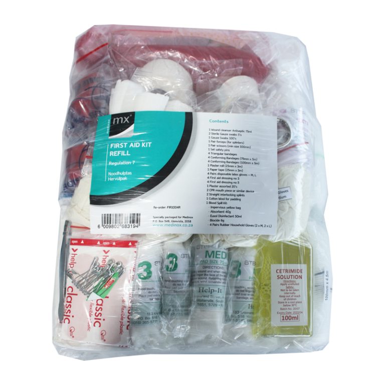 mx™ First Aid Kit Regulation 7 | Refill - Medinox UK