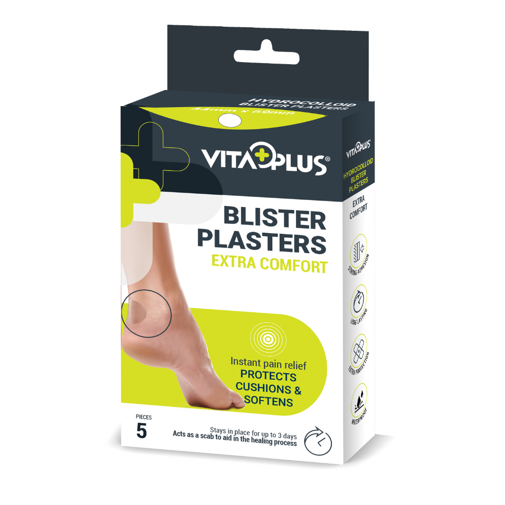 Blister Plasters Extra Comfort (5’s)- 44x69mm - Medinox UK