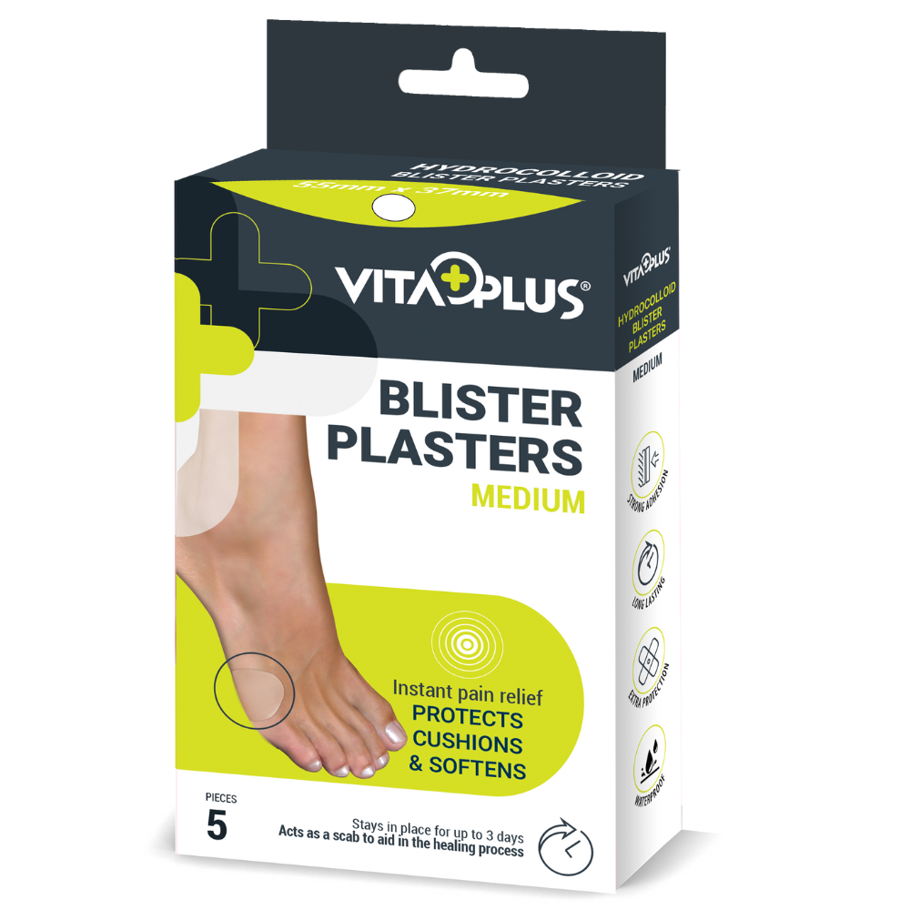 Blister Plasters Small (6’s) - 20x60mm - Medinox UK